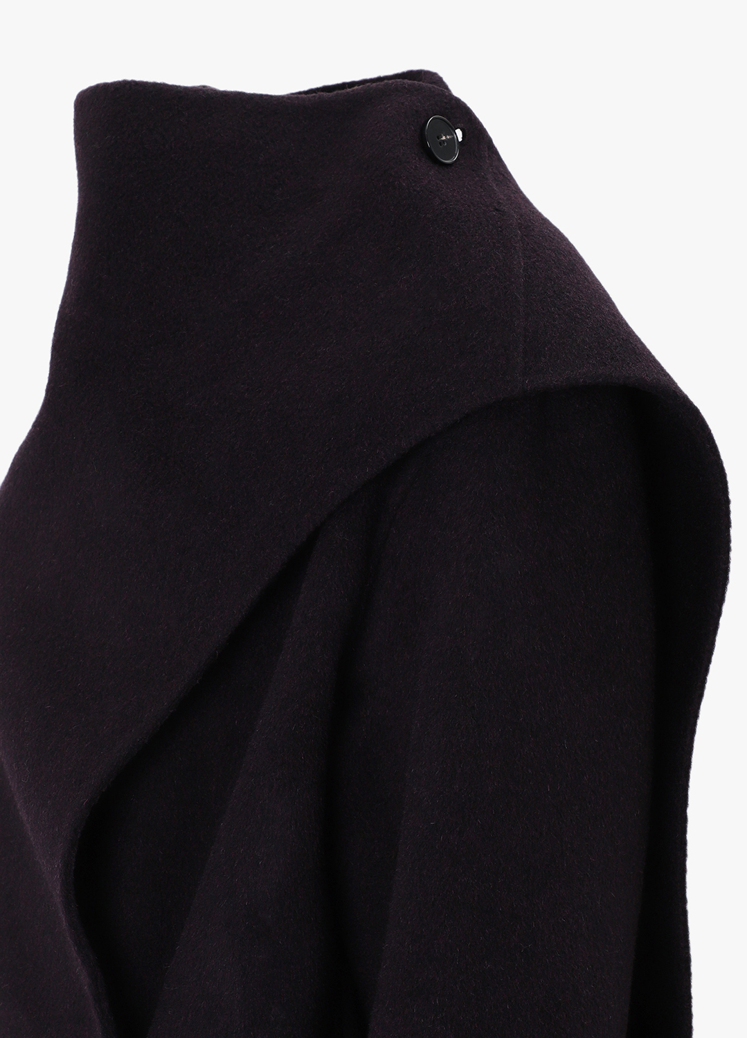 잇미샤 ITMICHAA 머플러 핸드메이드 캐시미어 블렌디드 코트 VIOLET | SISUN.COM